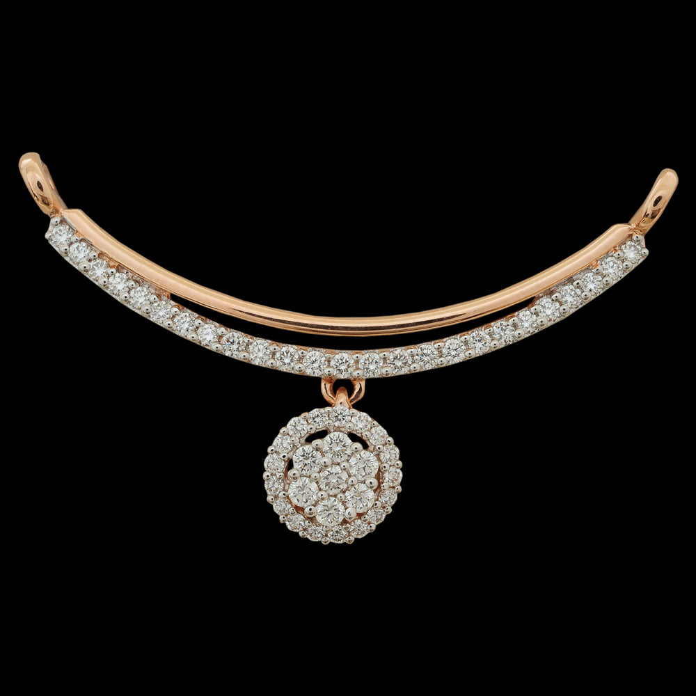 18k Gold and EVVS Diamond Veli Ungaram – Maaya Fine Jewels